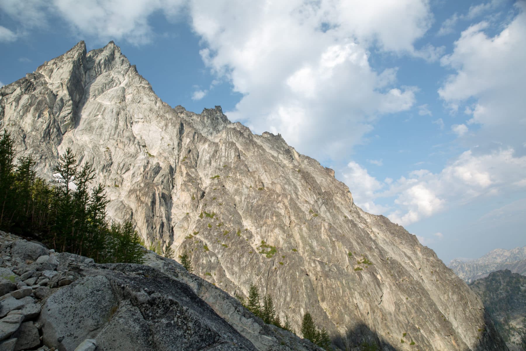 Backpacking the Enchantments - Down Aasgard Pass to Colchuck Lake