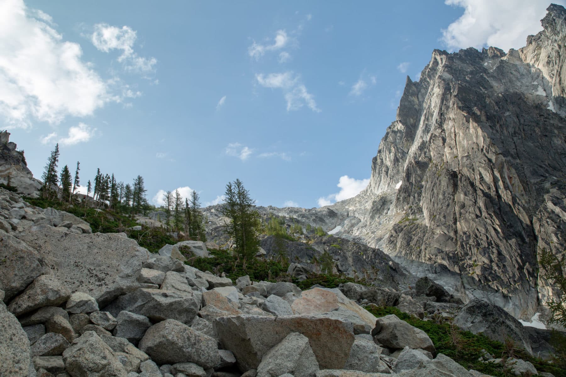 Backpacking the Enchantments - Down Aasgard Pass to Colchuck Lake