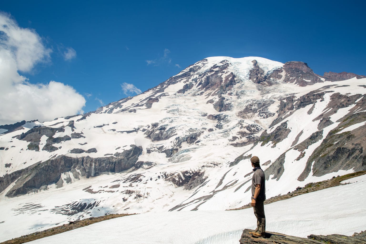 How to hike to Camp Muir in Mount Rainier National Park