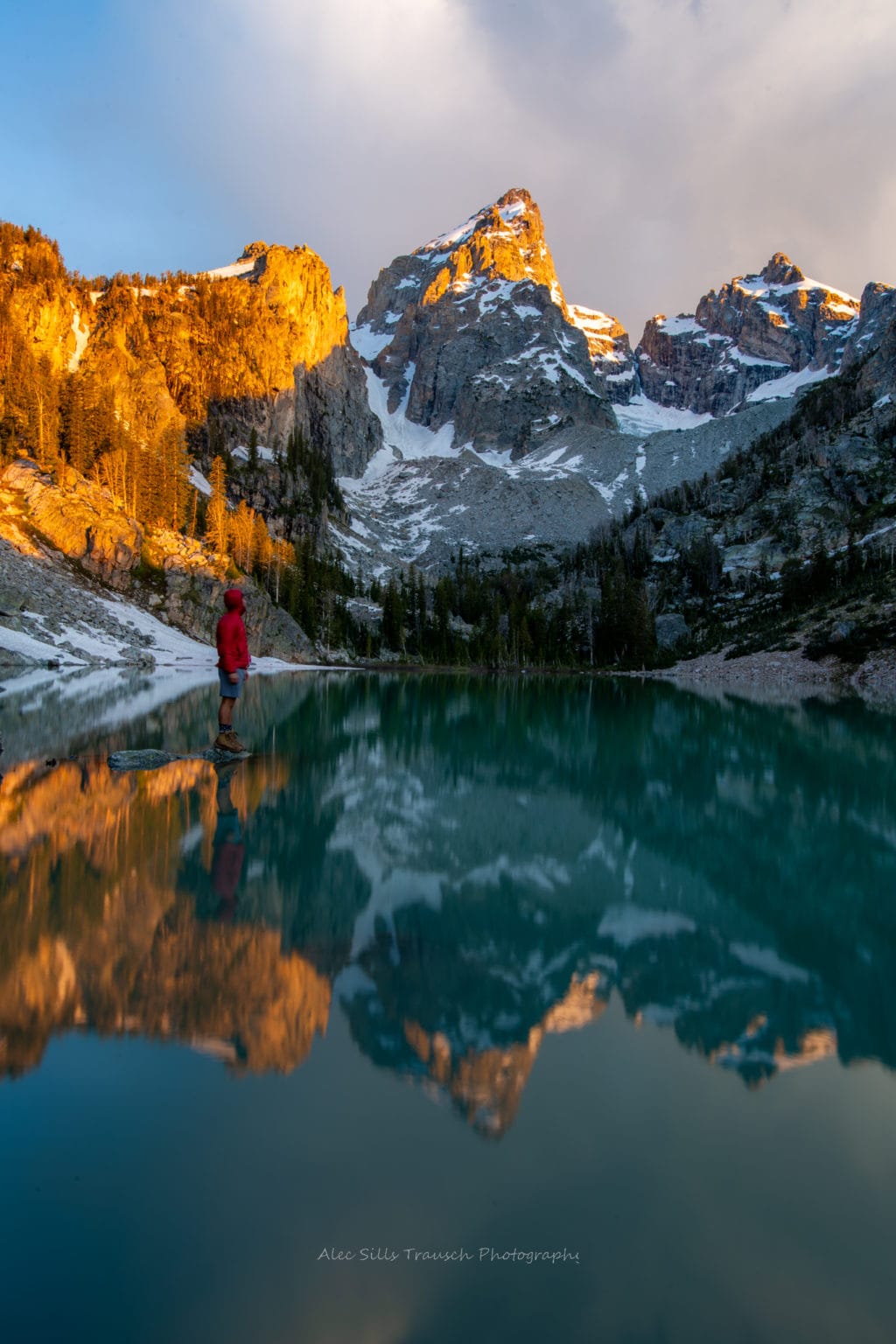 Hike to the breathtaking Delta Lake in Grand Teton National Park