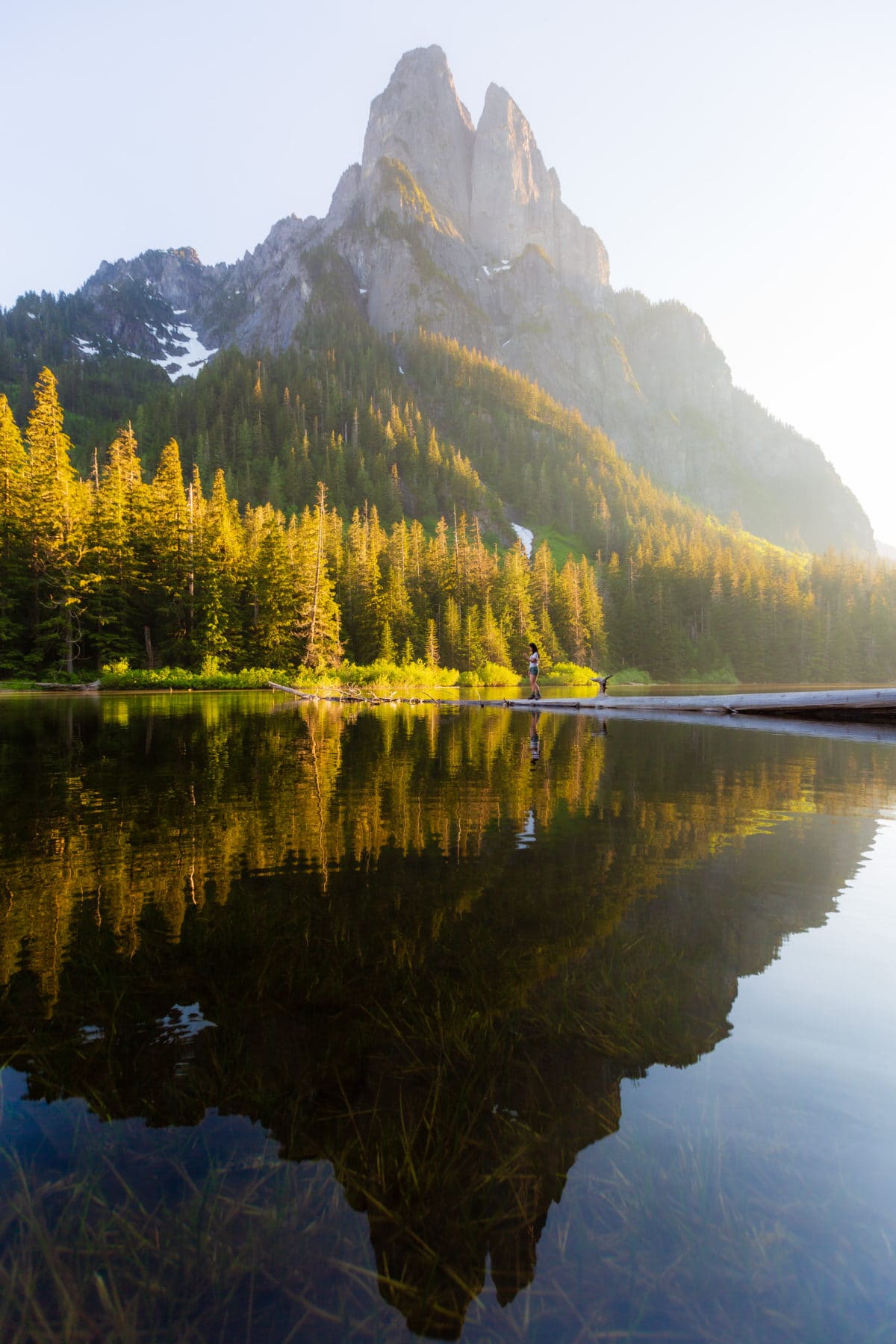 A beautiful day hiking the Barclay Lake Trail