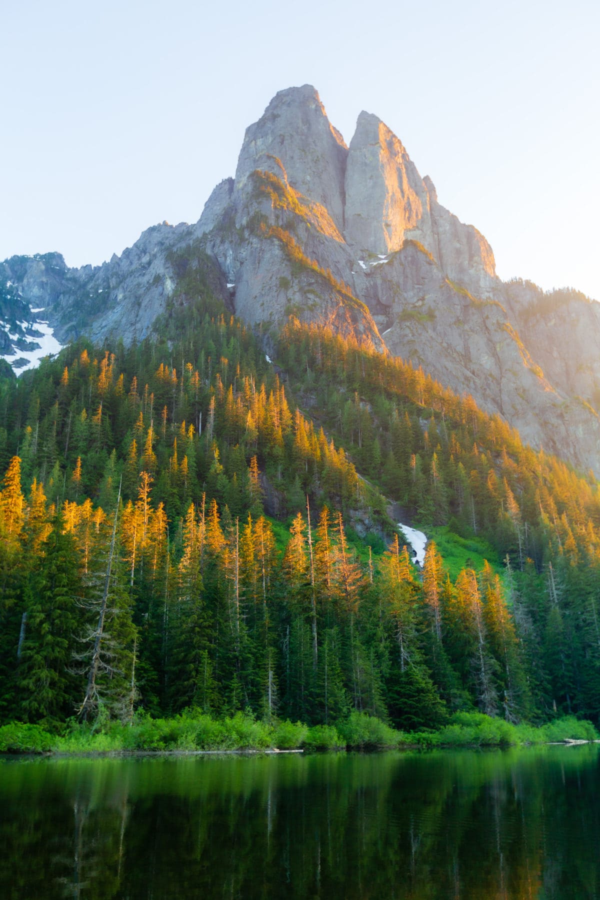 A beautiful day hiking the Barclay Lake Trail