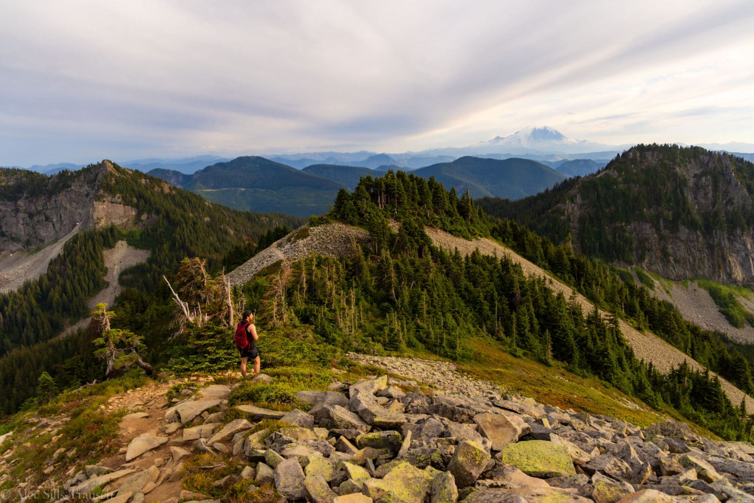Washington's Silver Peak Hike Offers Epic Views of Rainier Via the PCT