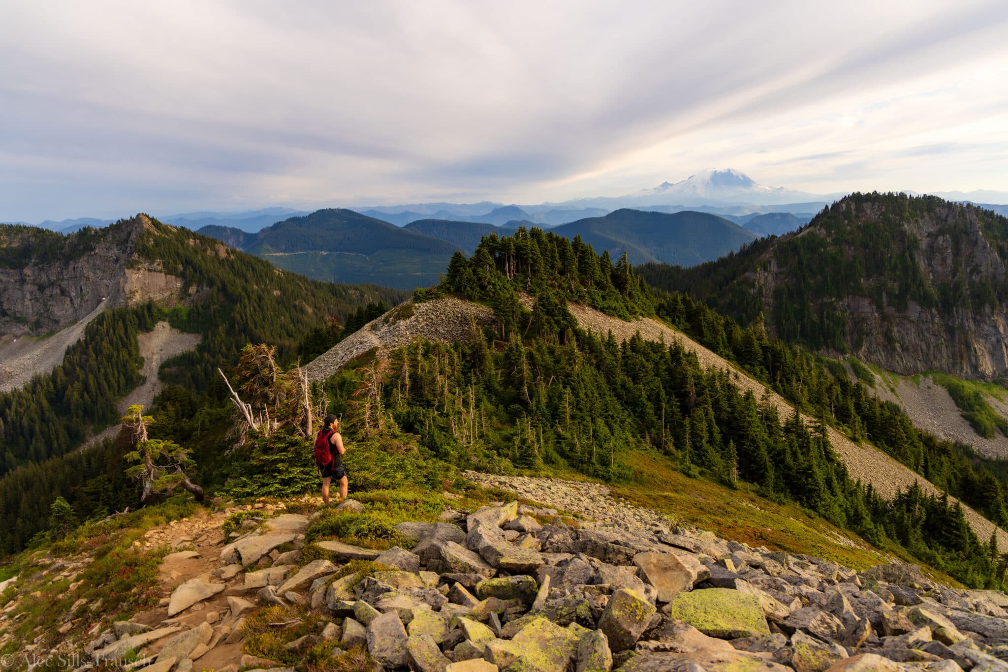 Washington's Silver Peak Hike Offers Epic Views of Rainier Via the PCT