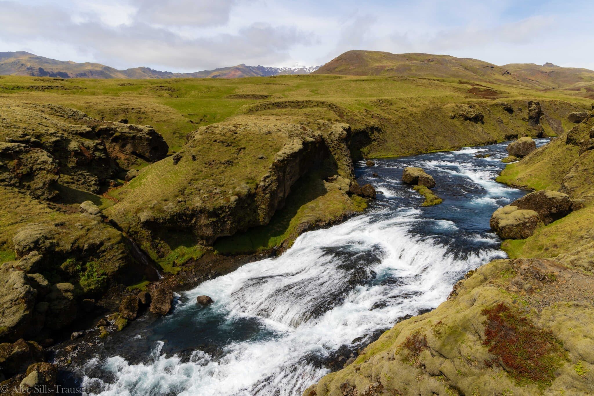 Exploring Skogafoss and the Waterfall Way Hike in Iceland