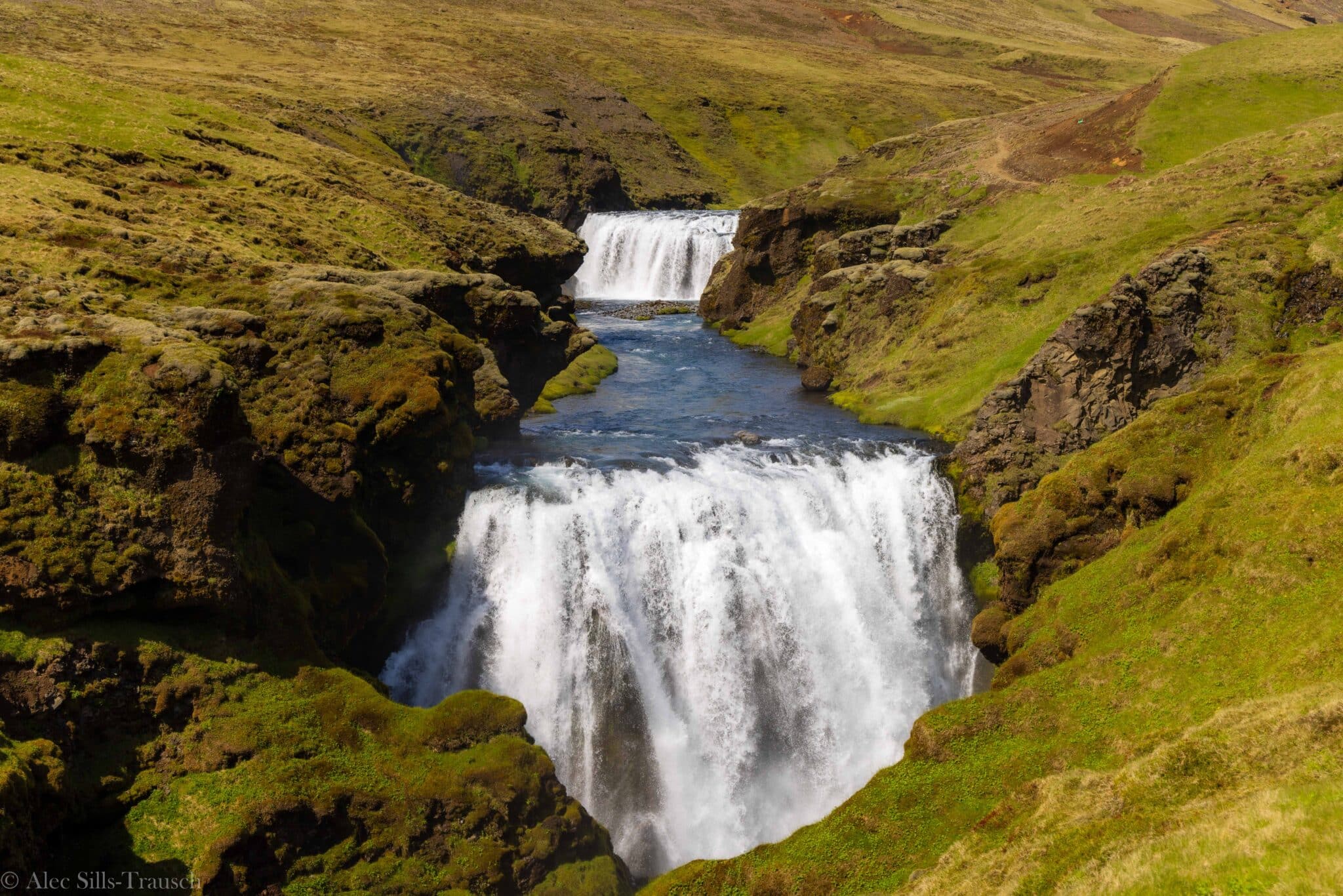 Exploring Skogafoss and the Waterfall Way Hike in Iceland