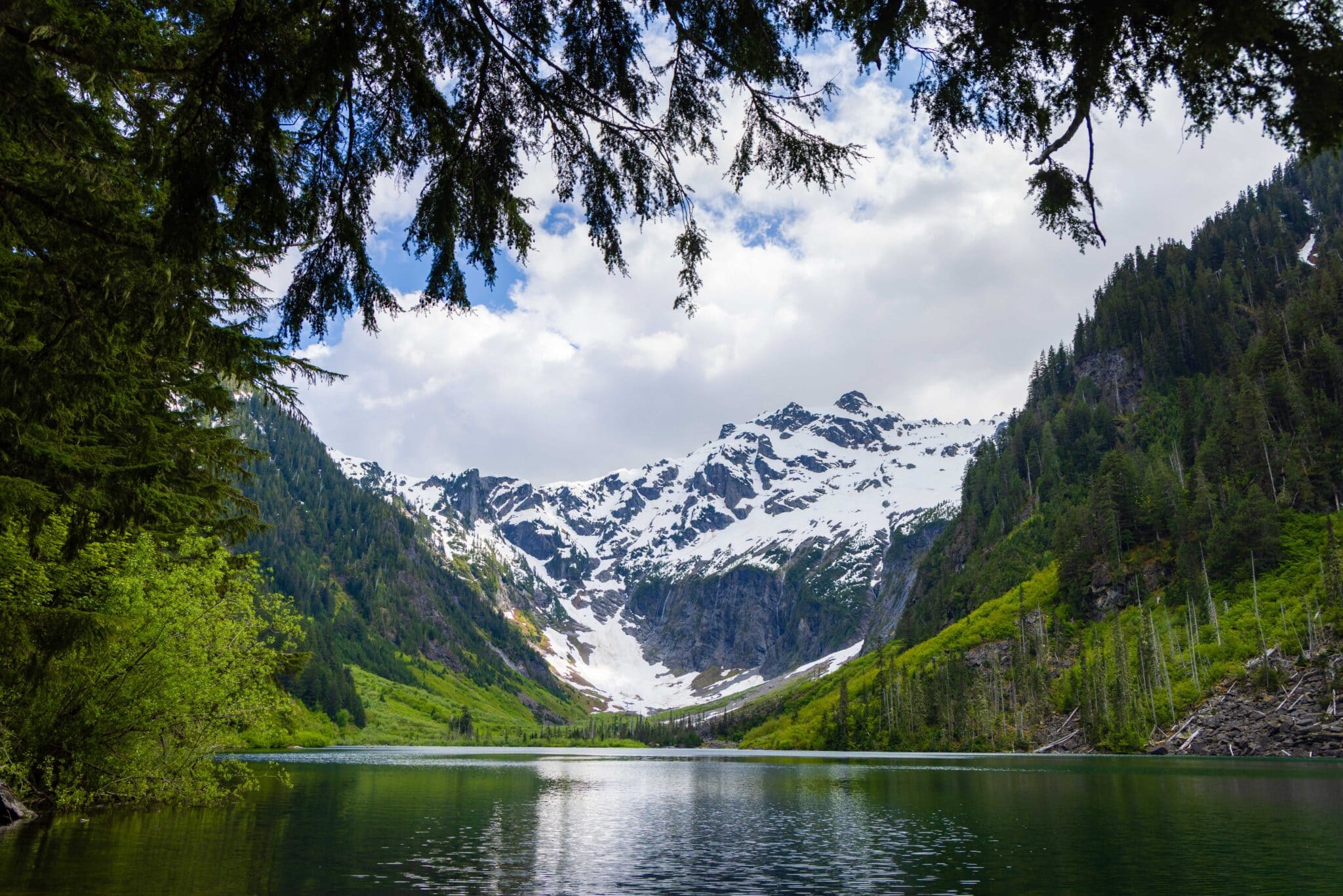 Hiking to Goat Lake off the Mountain Loop Highway