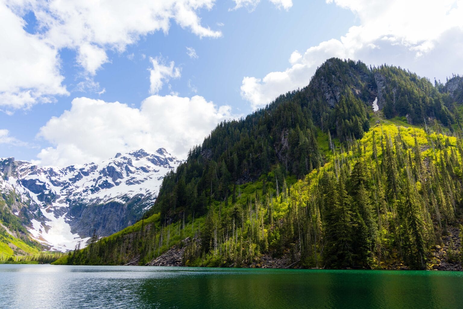 Hiking to Goat Lake off the Mountain Loop Highway